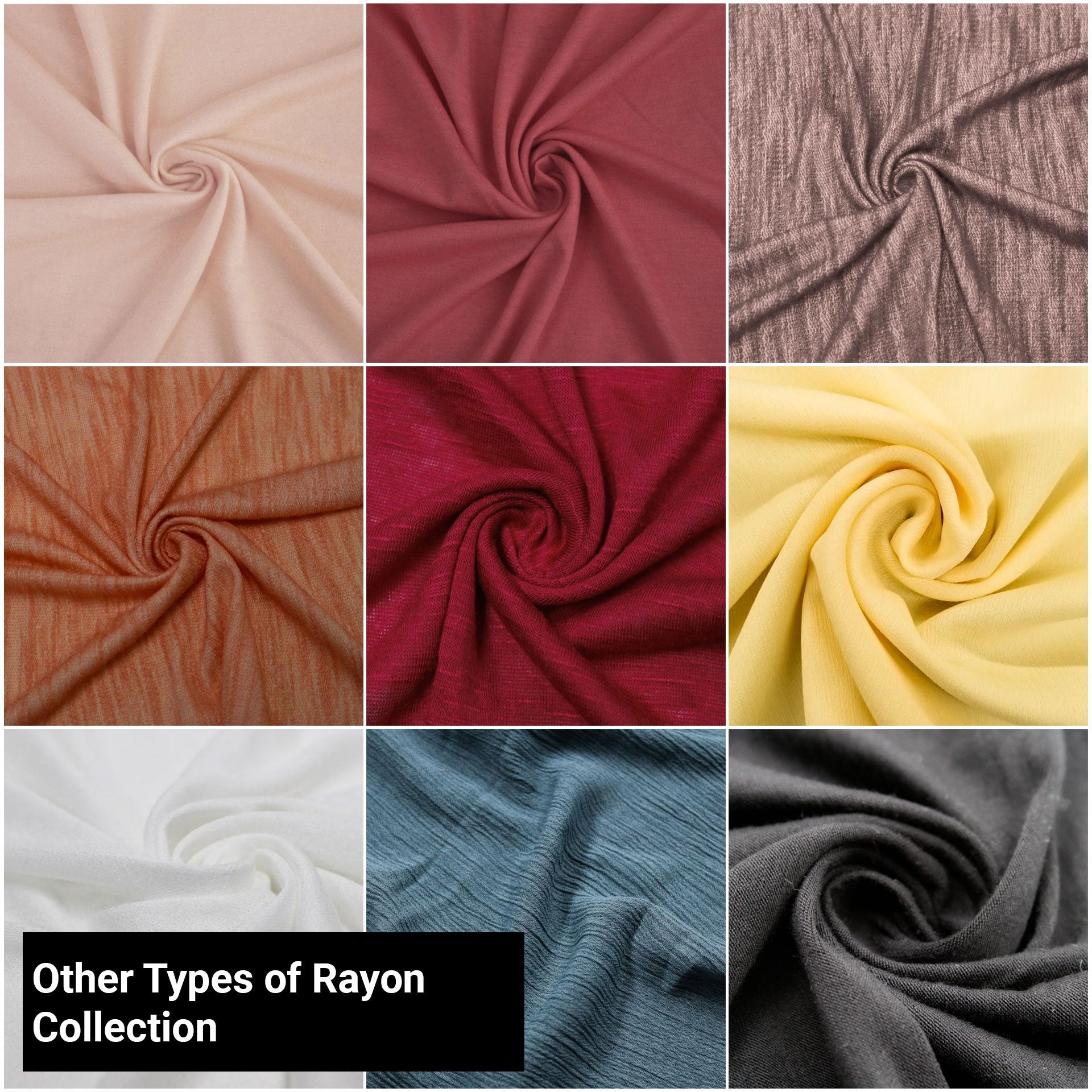 Other Types of Rayon – STYLISH FABRIC INC